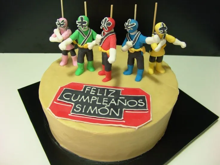 Tortas de power ranger samurai - Imagui