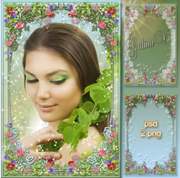 Marcos psd gratis para fotos - Imagui