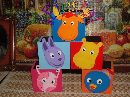 Cotillones de los Backyardigans EN FOAMI - Imagui