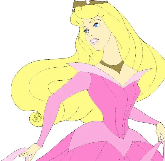 Princesa aurora vectores - Imagui