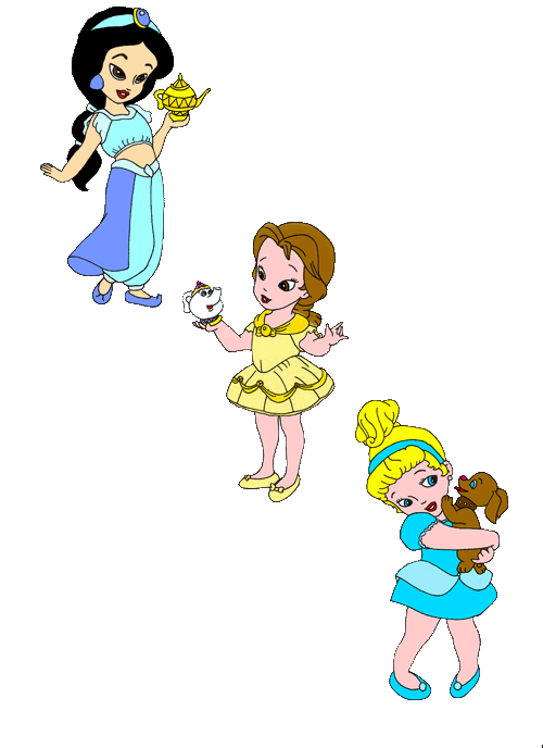 Princesas bebés gif - 5 fotos e imágenes gratis - Imagui