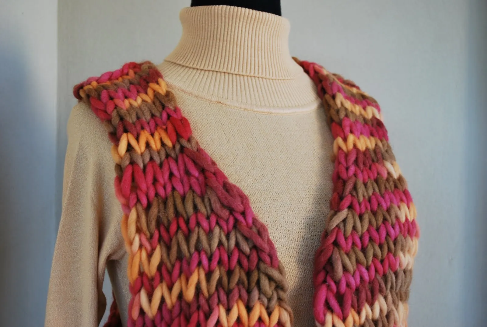 Chalecos tejidos con agujas - Imagui