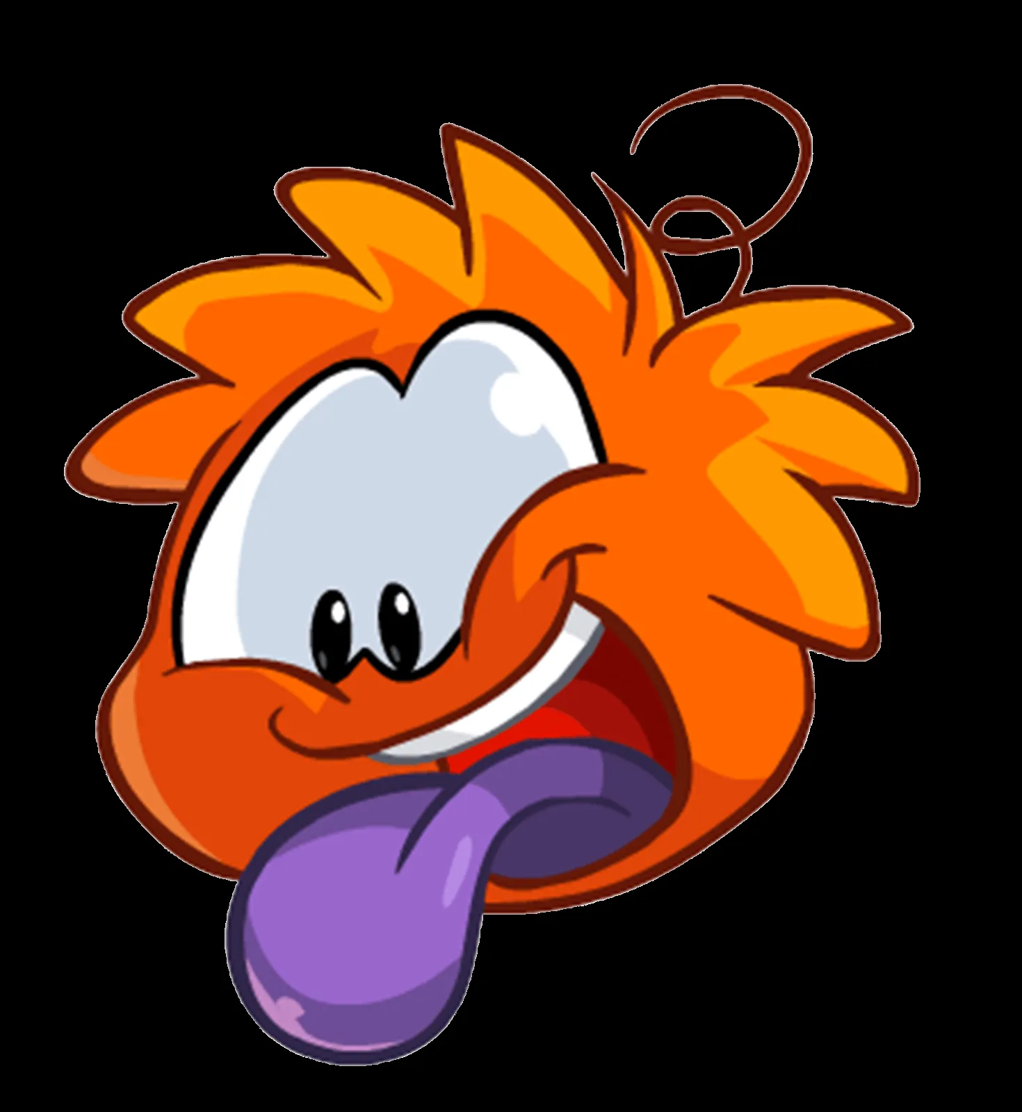 Puffle naranja - Imagui