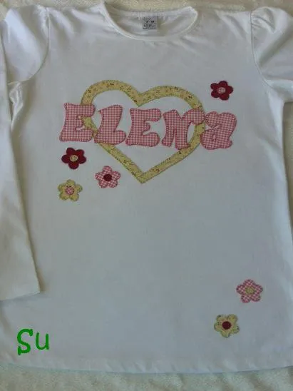 Camisetas niña patchwork - Imagui