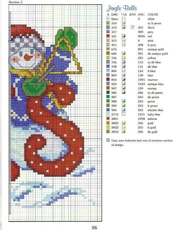 Graficos gratis de navidad en punto de cruz - Imagui