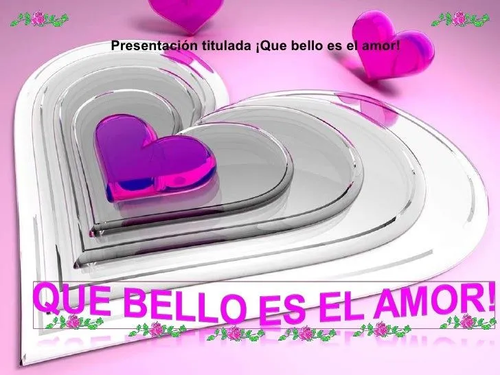 Imagenes bellos de amor - Imagui