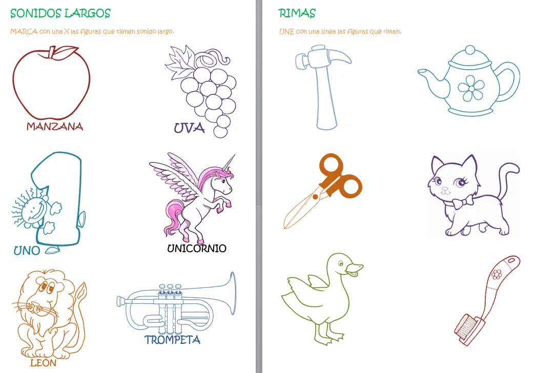 Sonido inicial para colorear - Imagui