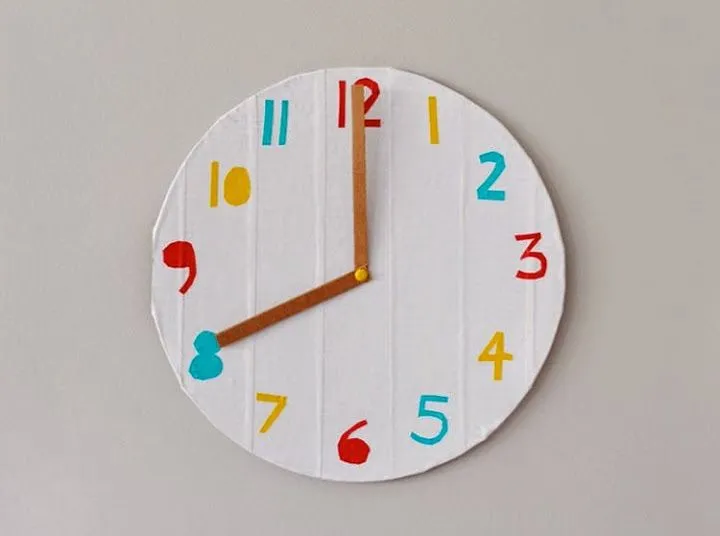Cómo hacer un reloj didáctico para niños - 6 fotos e imágenes gratis ...
