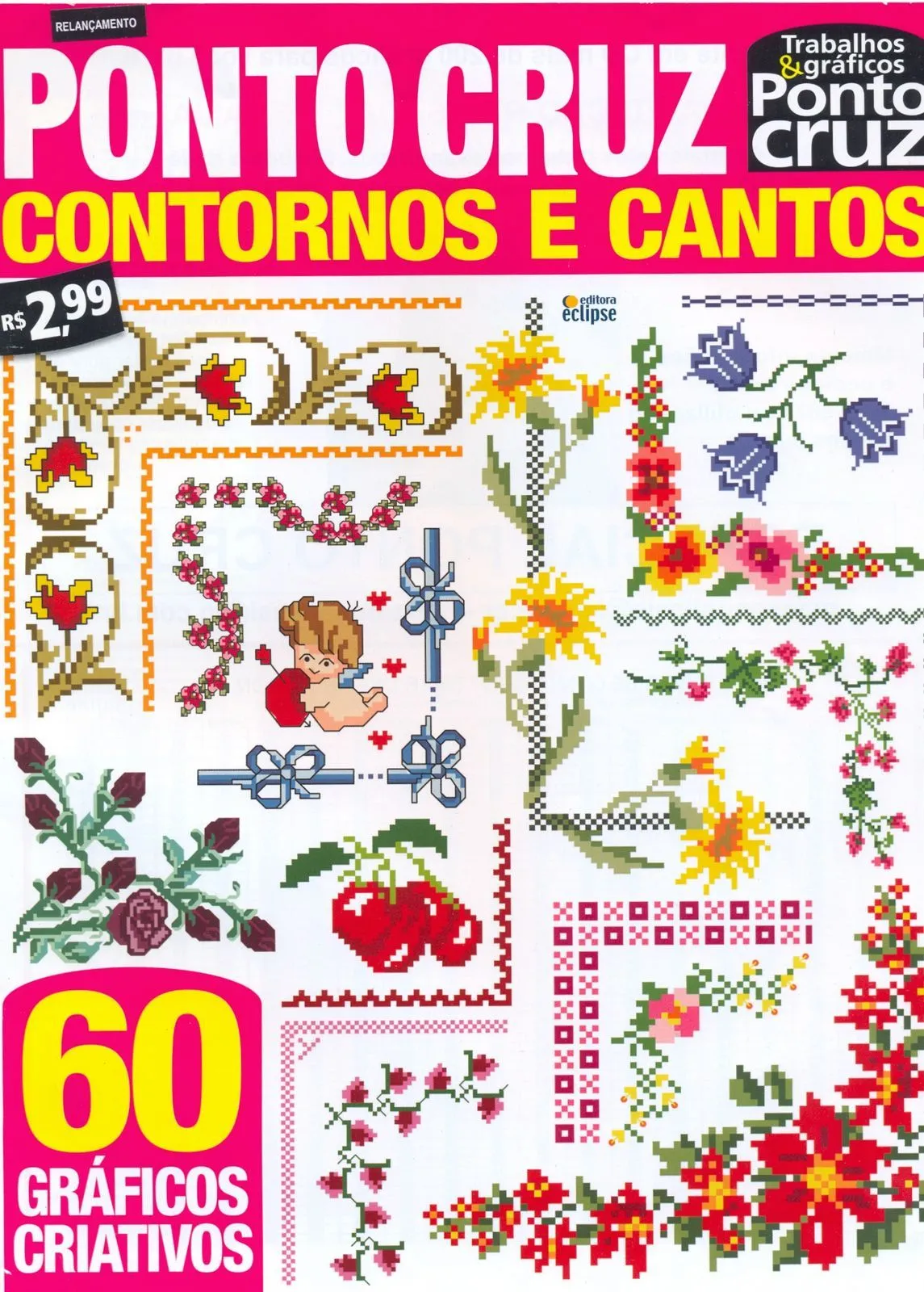 Revistas de punto de cruz para bebés - Imagui