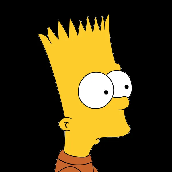Fotos del rostro de bart Simpson - Imagui