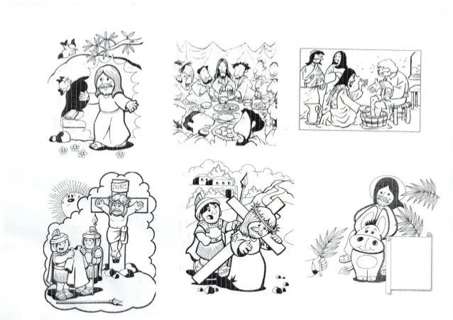 Semana santa para niños de primaria - Imagui