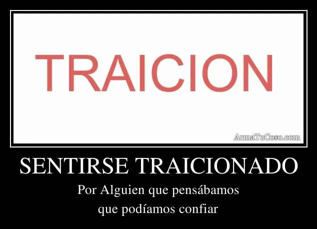 Traicionado - Imagui