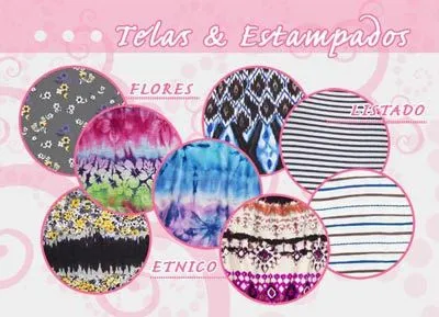 Telas estampadas flores - Imagui