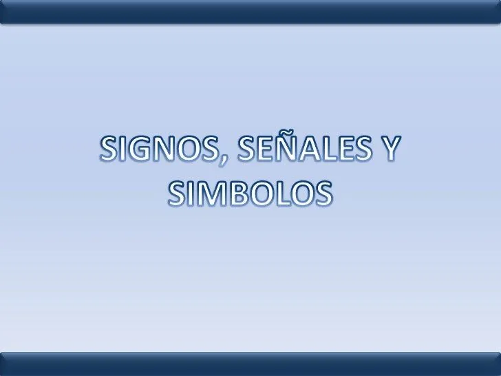 Simbolos y señales con sig - Imagui