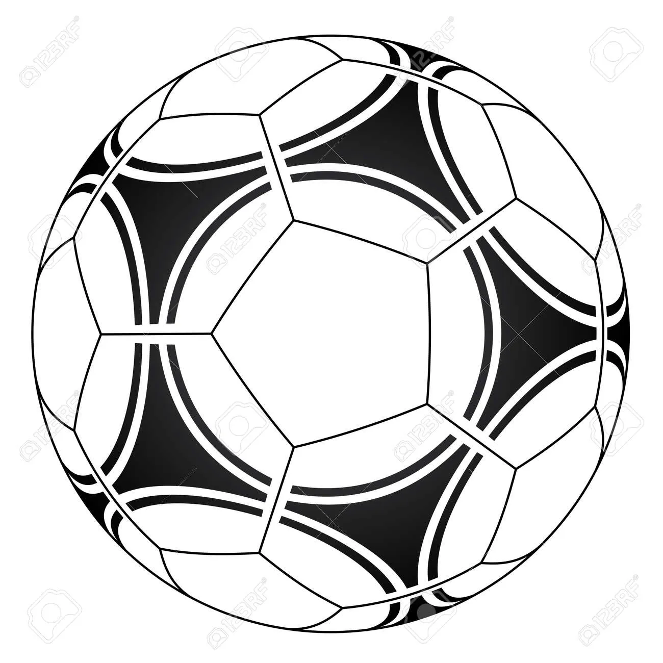 Pelota de futbol vector free - Imagui