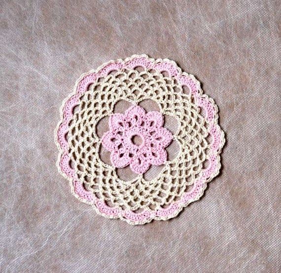 Pink Rose a crochet - Imagui