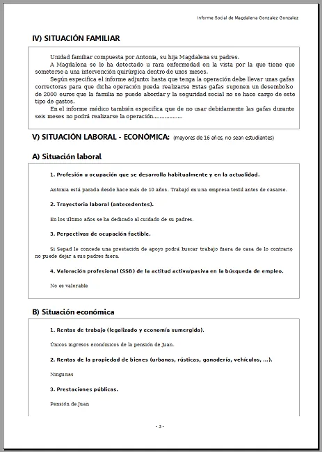 Modelos de informes - Imagui