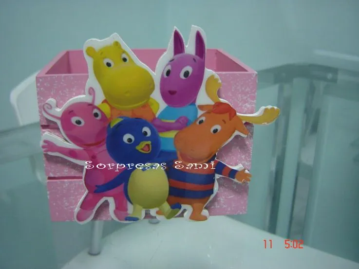 Sorpresitas de cumpleaños Backyardigans - Imagui