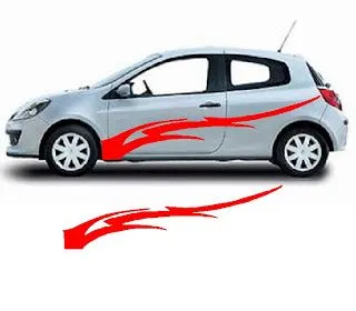 Calcomanias laterales para autos - Imagui