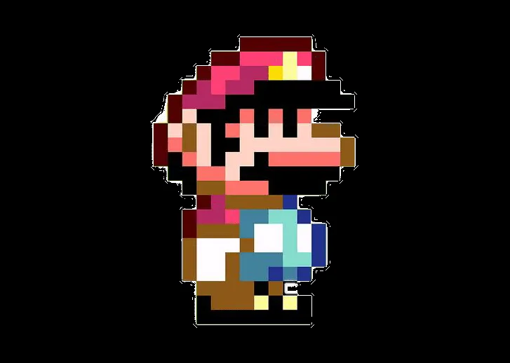 Mario 3 pixel - Imagui
