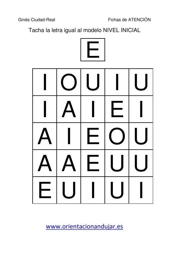 Las vocales mayusculas - Imagui