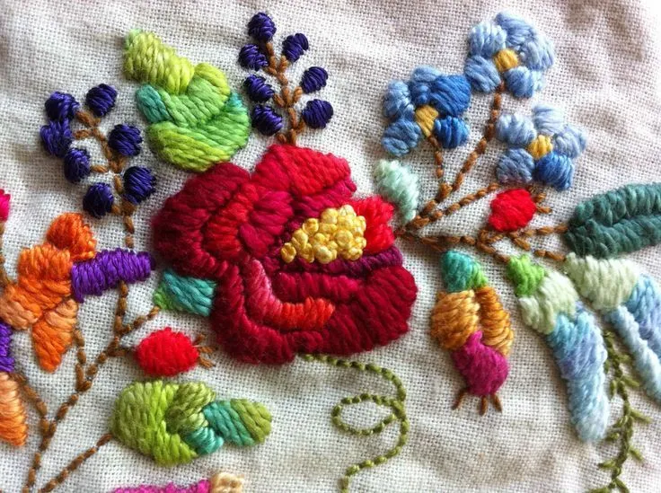 Clases de bordado rococo - Imagui