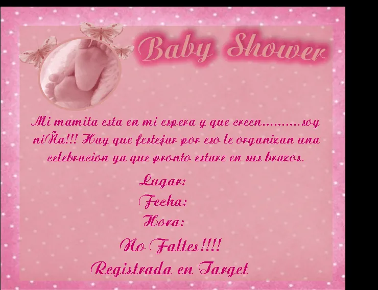 Tarjetas electronicas baby shower gratis - Imagui