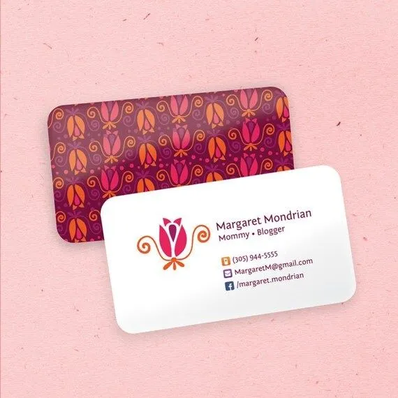 Tarjetas de presentacion para mujer - Imagui