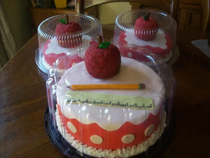 Cupcakes para el dia del maestro - Imagui