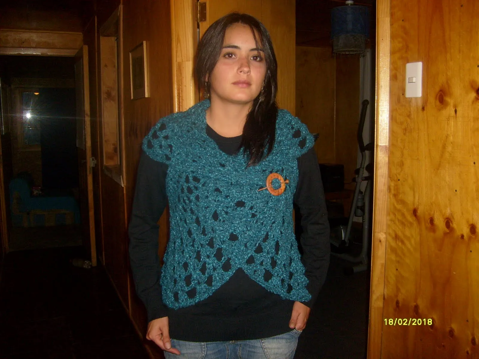 Chalecos redondos en crochet - Imagui