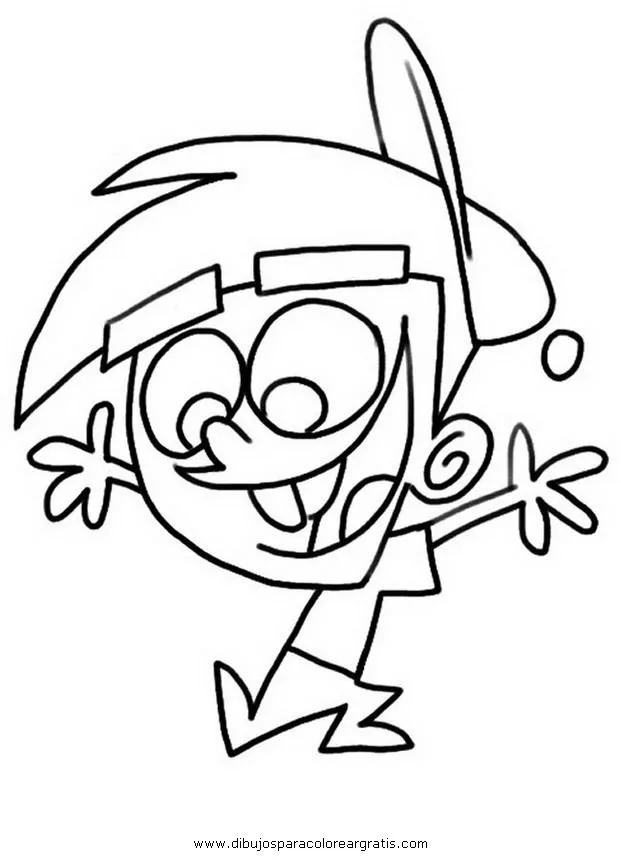 Timmy turner para colorear - Imagui