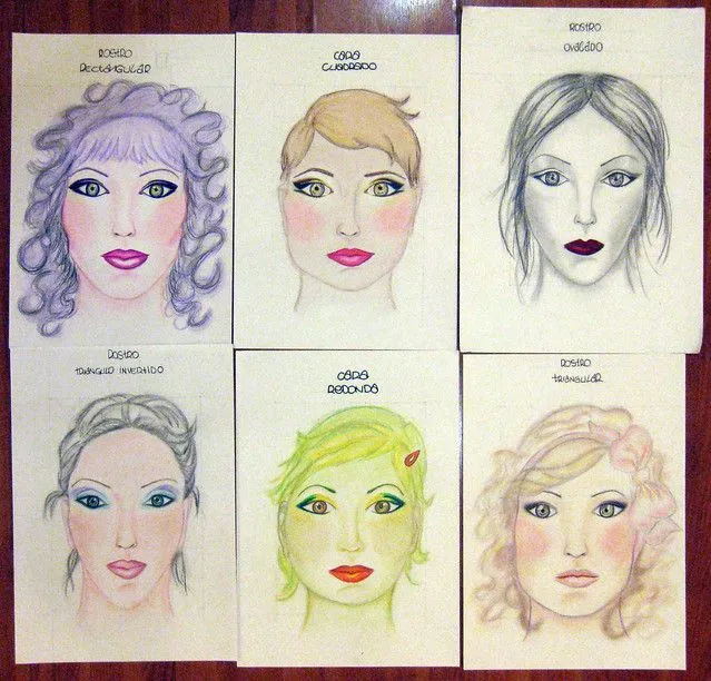 Tipos de rostros - Imagui