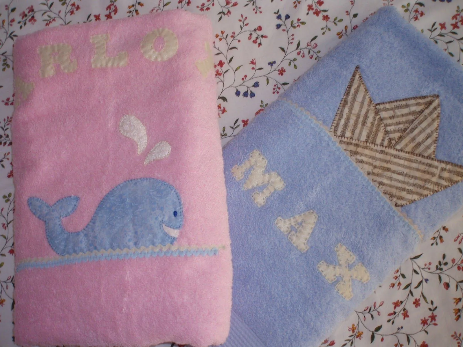 Toallas patchwork bebé - Imagui