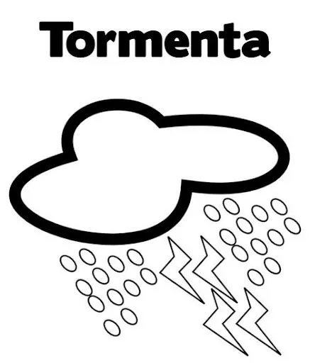 Imagenes de huracanes para colorear - Imagui