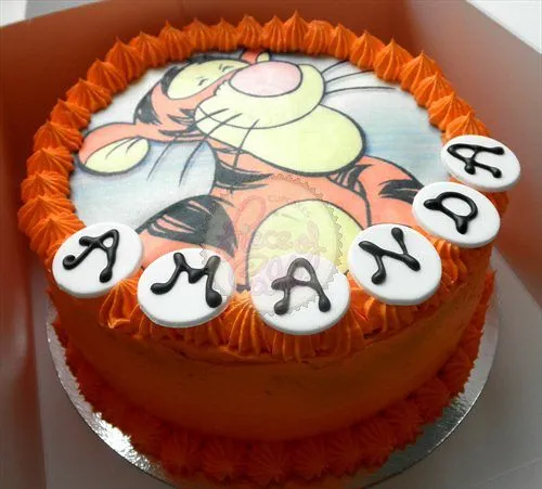Tartas de tigger - Imagui