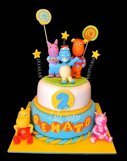Modelos de tartas Backyardigans - Imagui