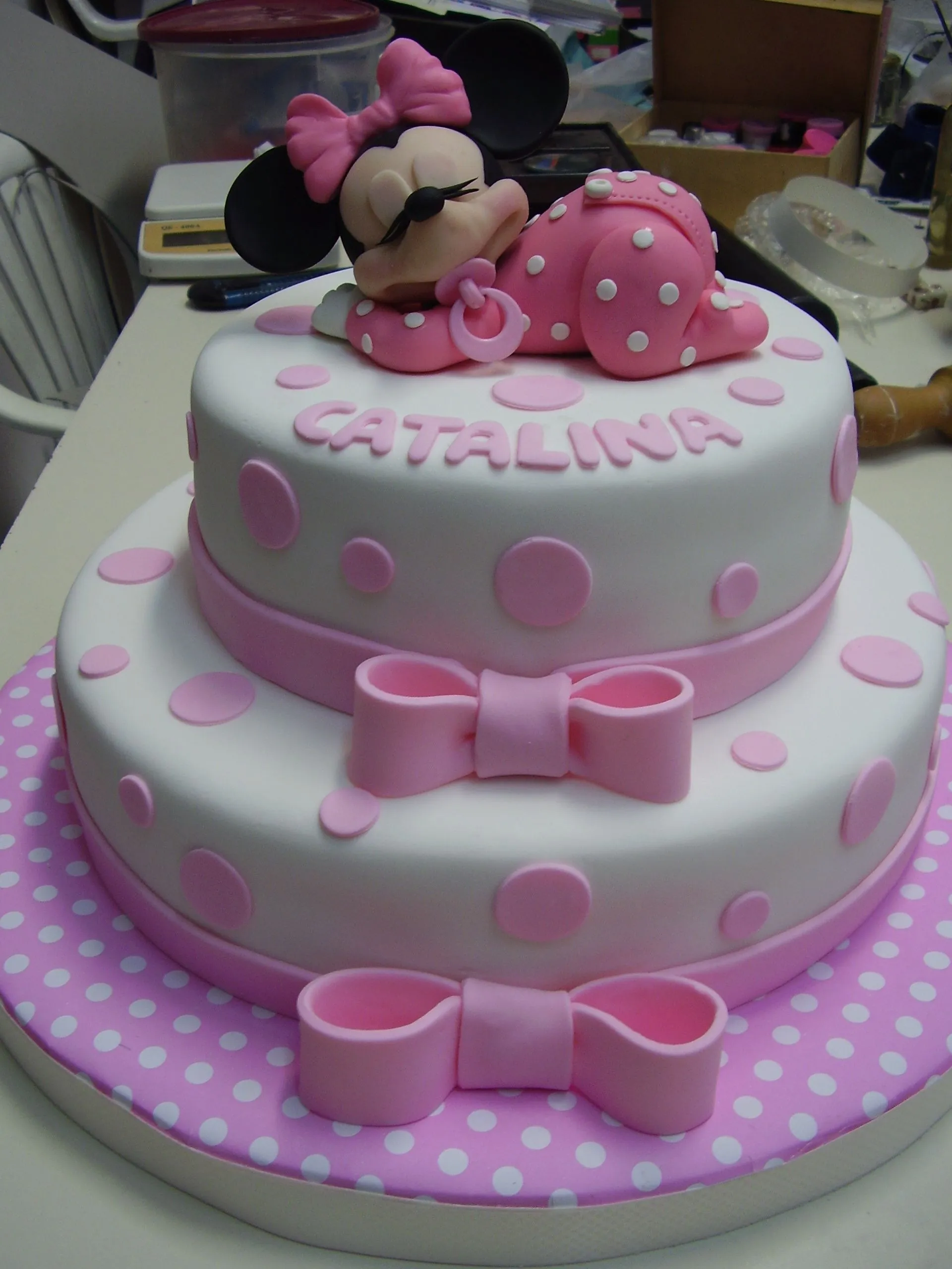 Decoracion de tortas de la mini bebe - Imagui