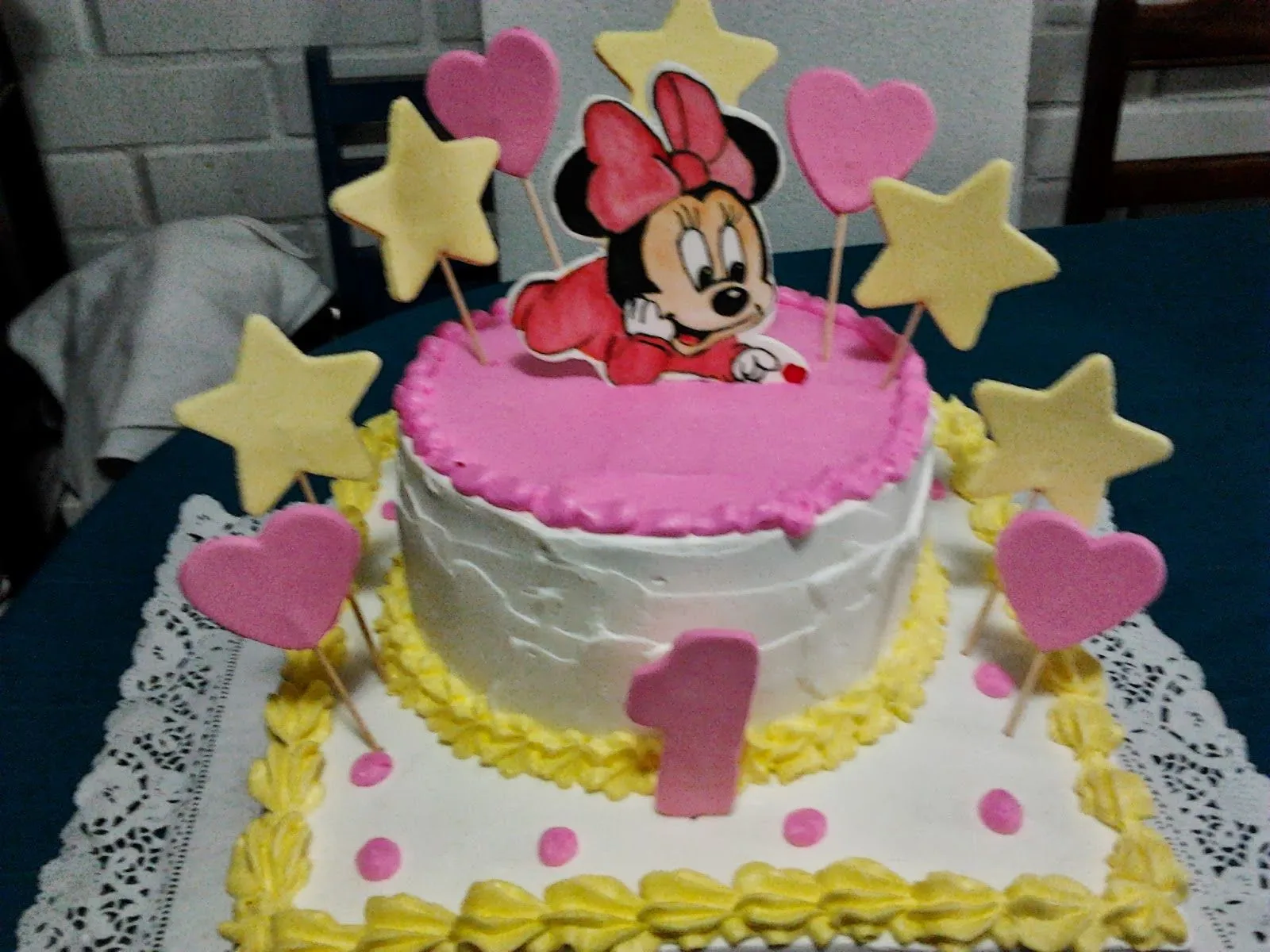 Torta de Minnie Mouse bebé - Imagui