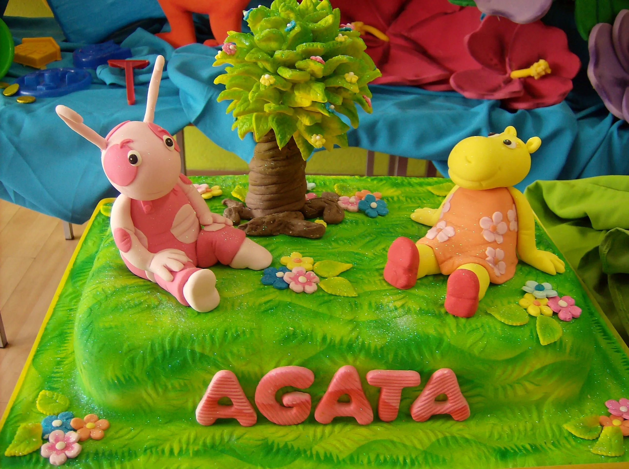 Imagenes tortas Backyardigans - Imagui
