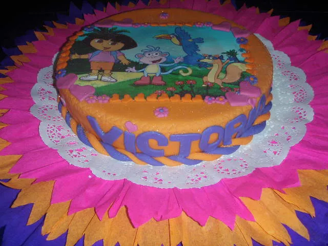 Imagen de torta de Dora - Imagui