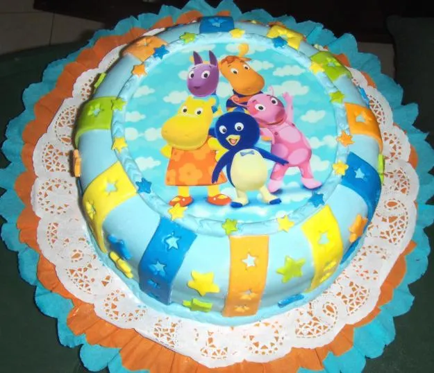 Tortas fiestas infantiles Backyardigans - Imagui