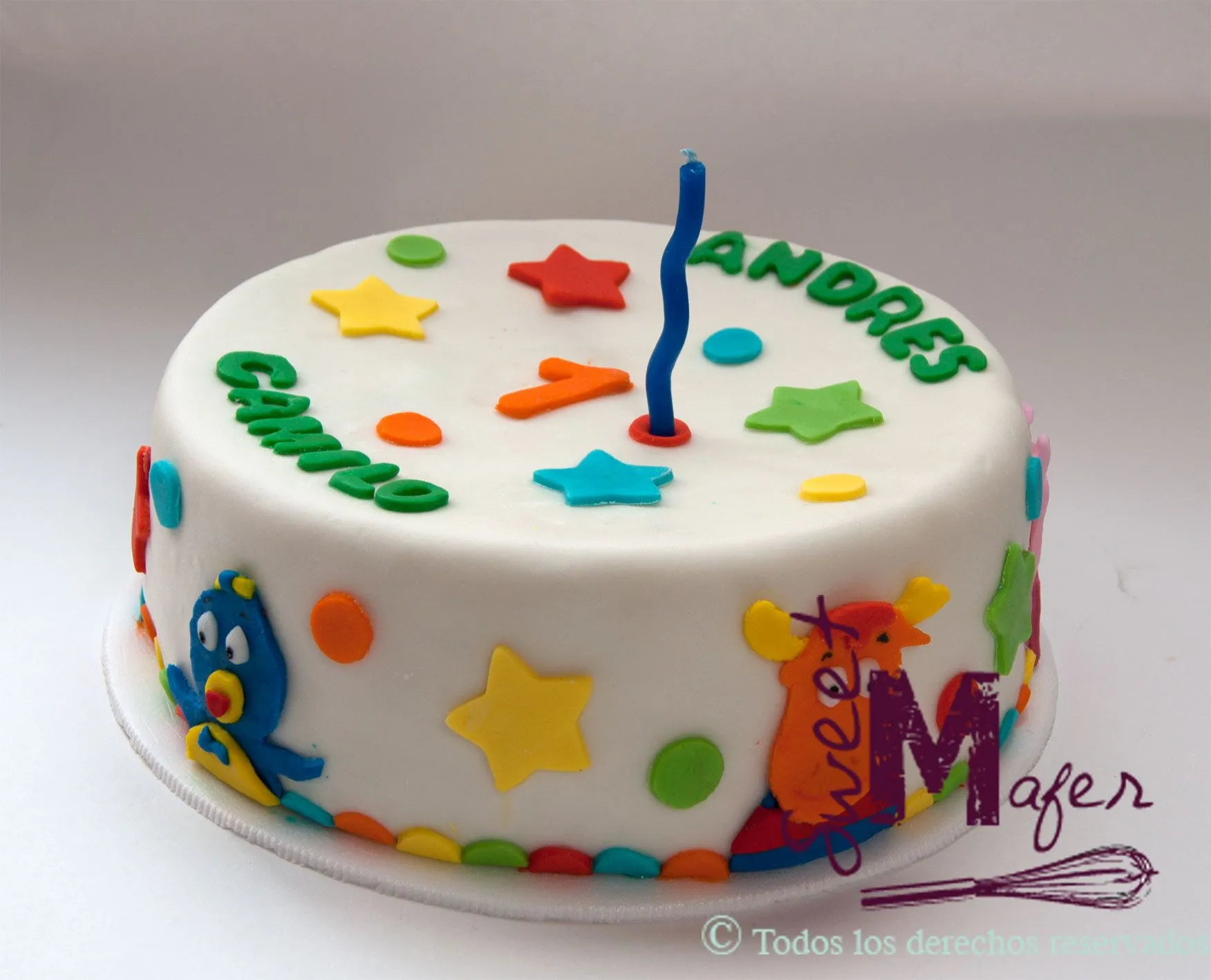 Torta de los backyardigans - Imagui