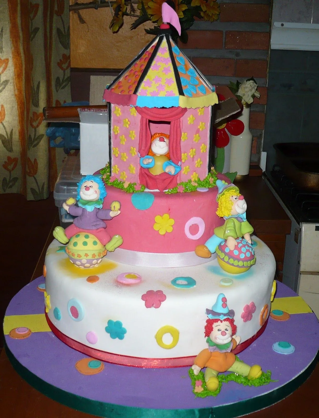 Tortas con payasos - Imagui