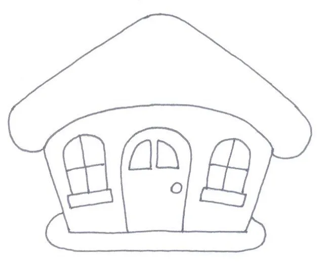 Patrones casitas patchwork gratis - Imagui