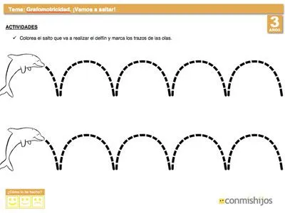 Trazos para niños - Imagui