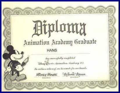 Diplomas Disney - Imagui