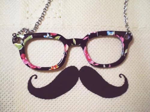 Mostachos de colores - Imagui
