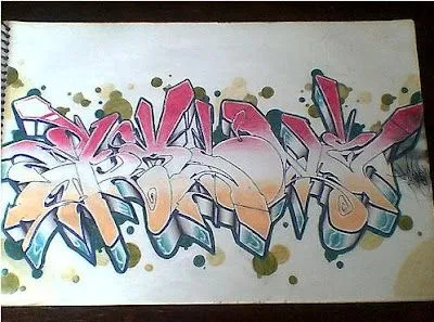 Graffitis bocetos - Imagui