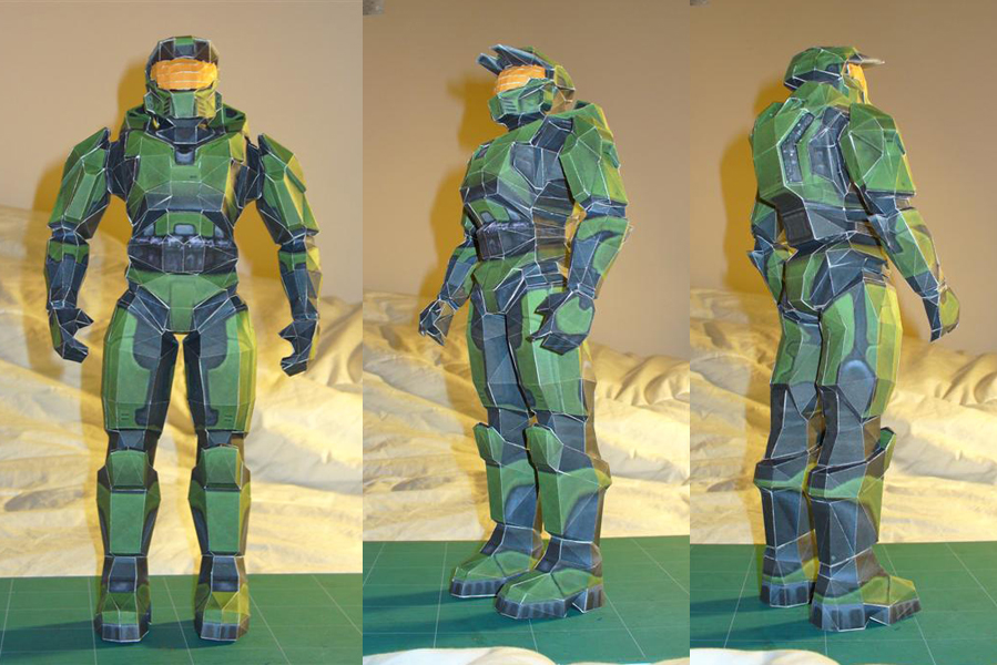 Papercraft halo - Imagui
