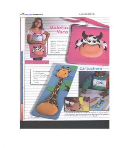 Cómo hacer una vaca en foami - 10 fotos e imágenes gratis - Imagui
